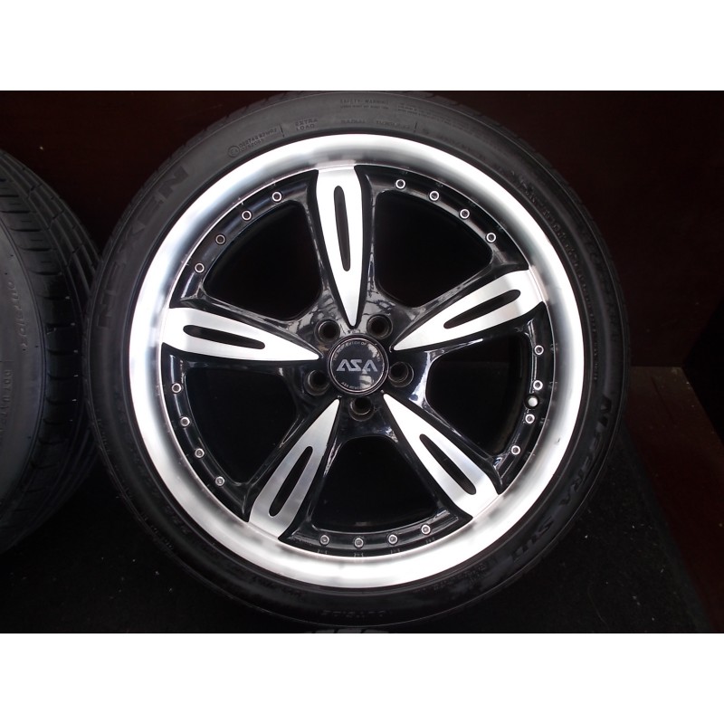 ASA Revolution Alufelgen 18Zoll 5x100 Sommerreifen 225/40 ZR18